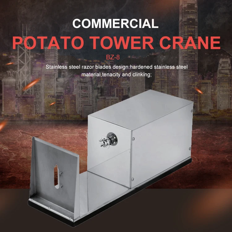 Commercial High Efficiency 304 Stainless Steel Potato Spiral Chip ...