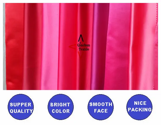 Luxury 100% Polyester Heavy Dull Satin Fabric - Buy Heavy Satin Fabric ...