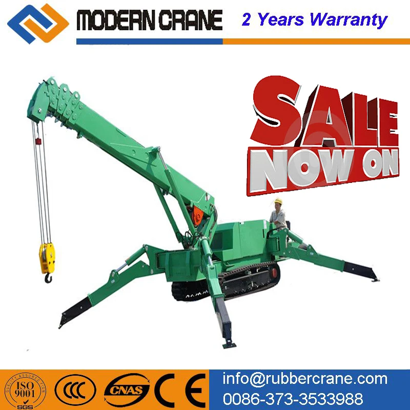 3 Tons Spider Crawler Mini Crane Hoist - Buy Portable Crane Hoist,Mini ...