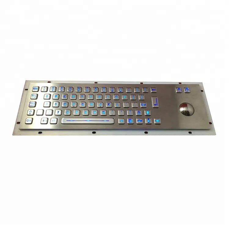 Standard Wired Backlit Keyboard 65 Keys Mechanical Metal Keyboard With ...