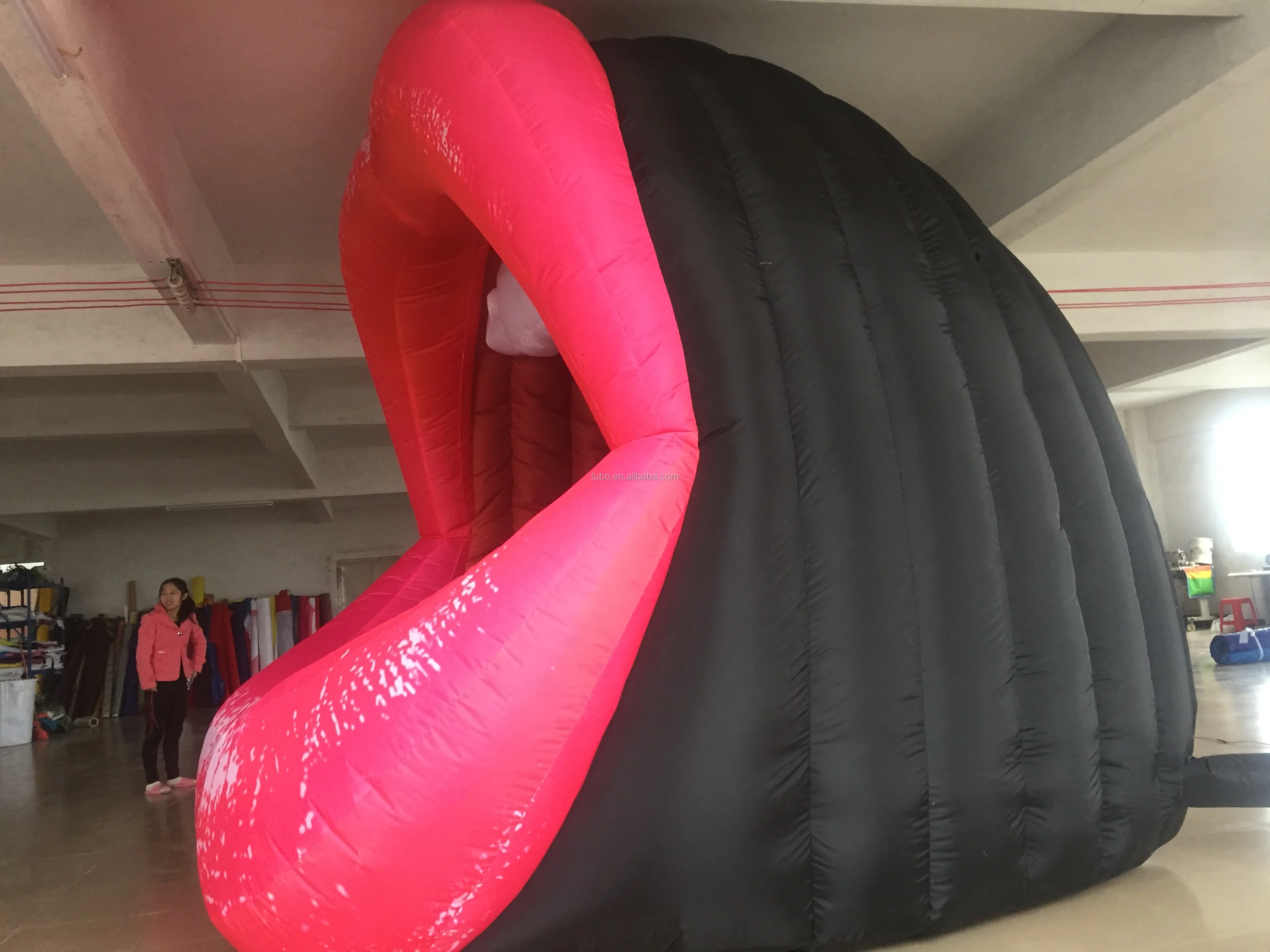 Hot Sale Customized Inflatable Mouth/inflatable Kiss/inflatable Lips ...