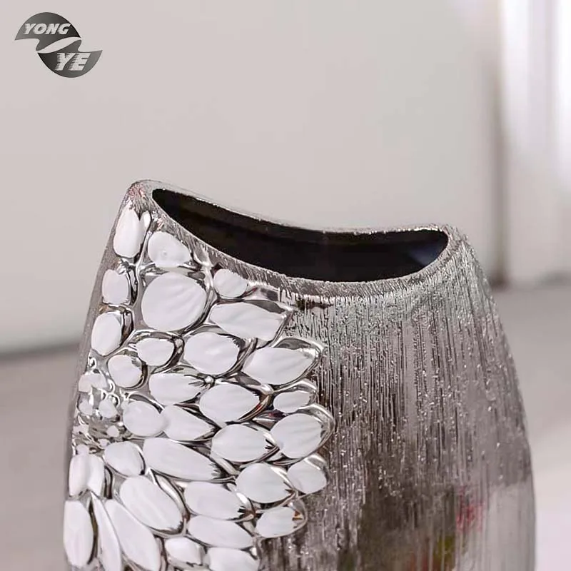 Electroplating Flowers Patterns Craft Tabletop Decoration
