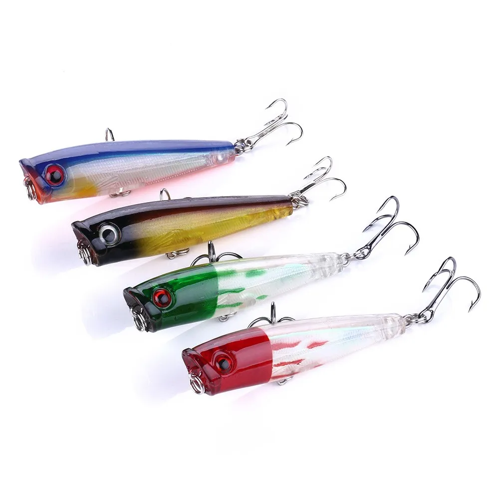 Mini Popper Fishing Lure - 65mm Floating Baits by Hengjia