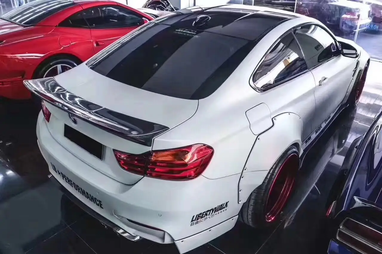 F82 M4 Lb Style Wide Fender Flares Body Kit For F82 M4 2014-2018y - Buy ...