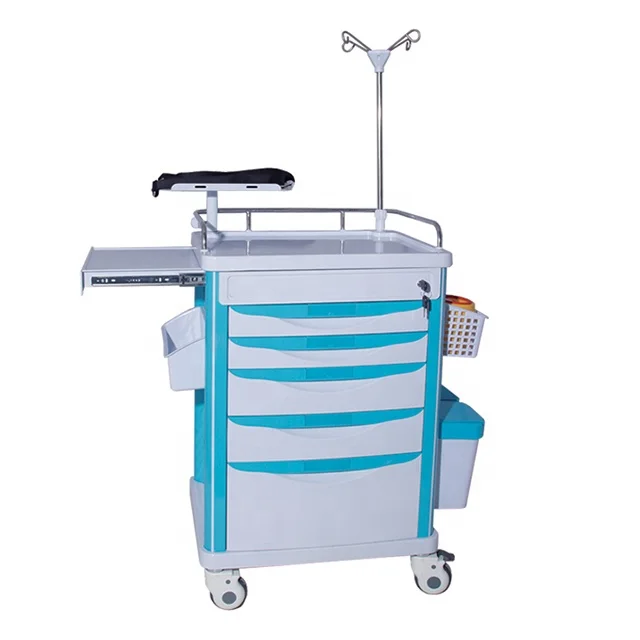 Fca-03 Abs Hospital Resuscitation Trolley With Ce/iso Certification ...
