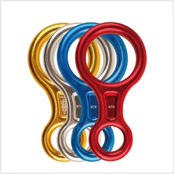 Aluminum Figure 8 Descender Climbing Rescue Descender - Buy Figure 8 ...