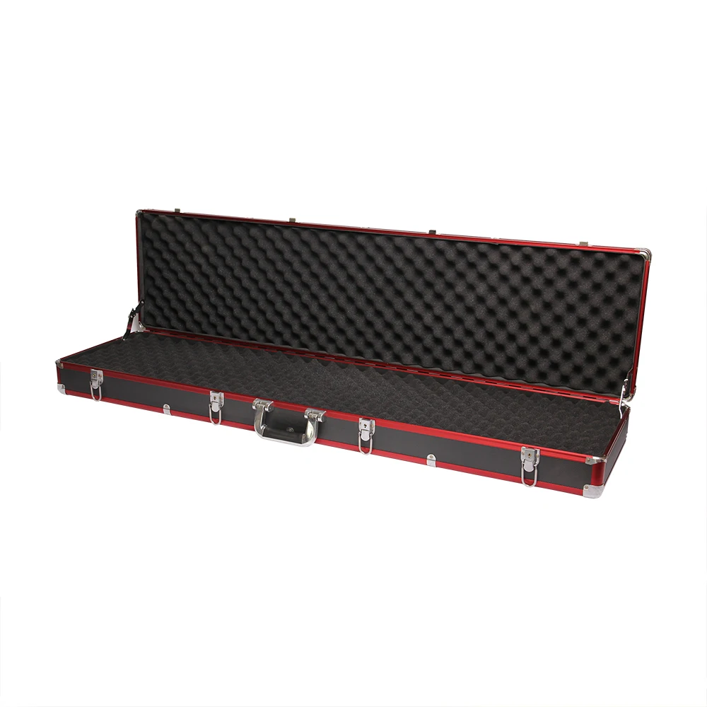 Factory Price Lockable Hard Aluminum Single Long Gun Case With Metal ...