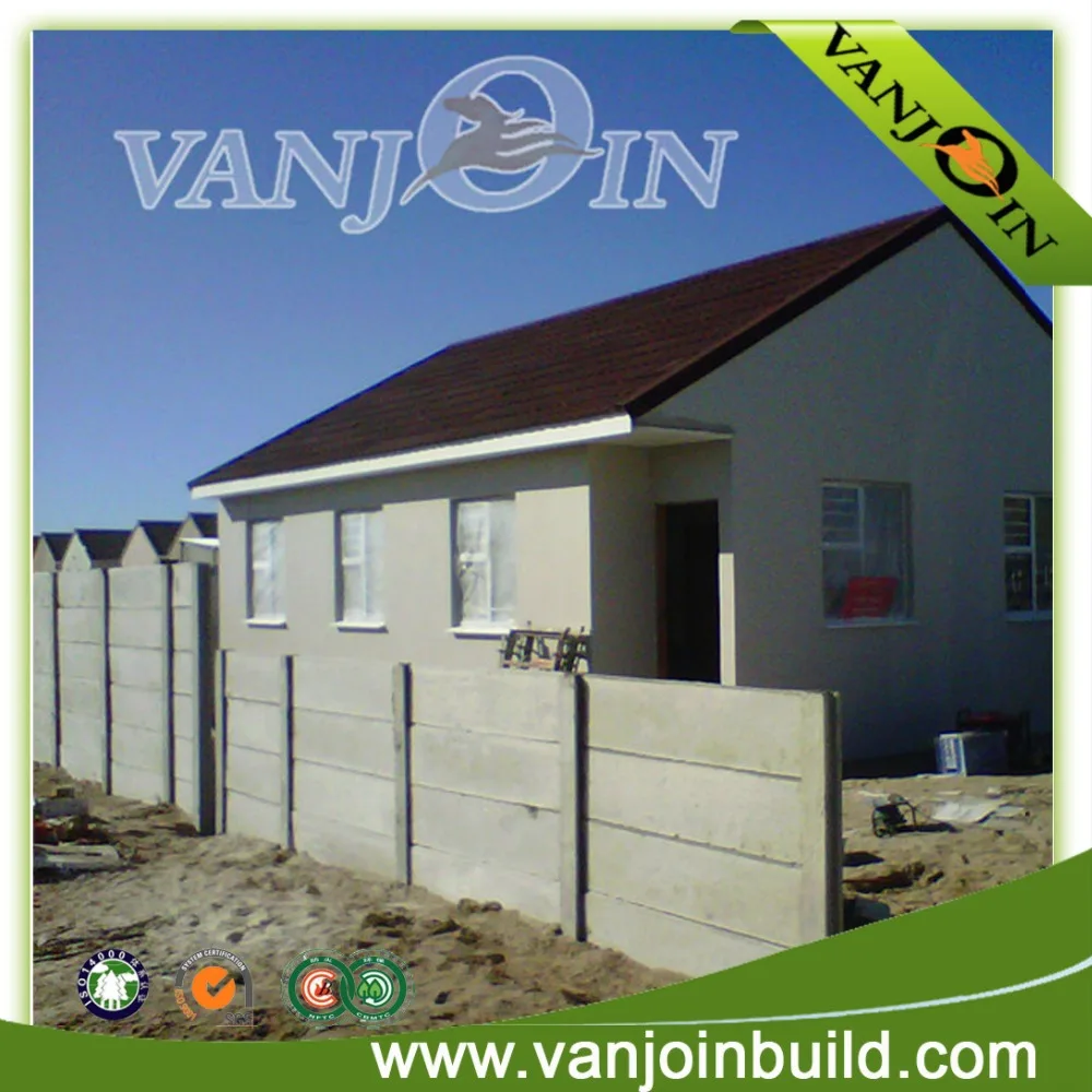 Kenya Prefabricated House Vanjoin 75mm Precast Wall Panels, View straw ...