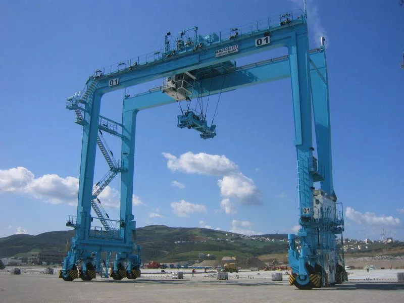 Rtg Rubber-tyred Transtainer Crane - Buy Rubber-tyred Transtainer Crane ...