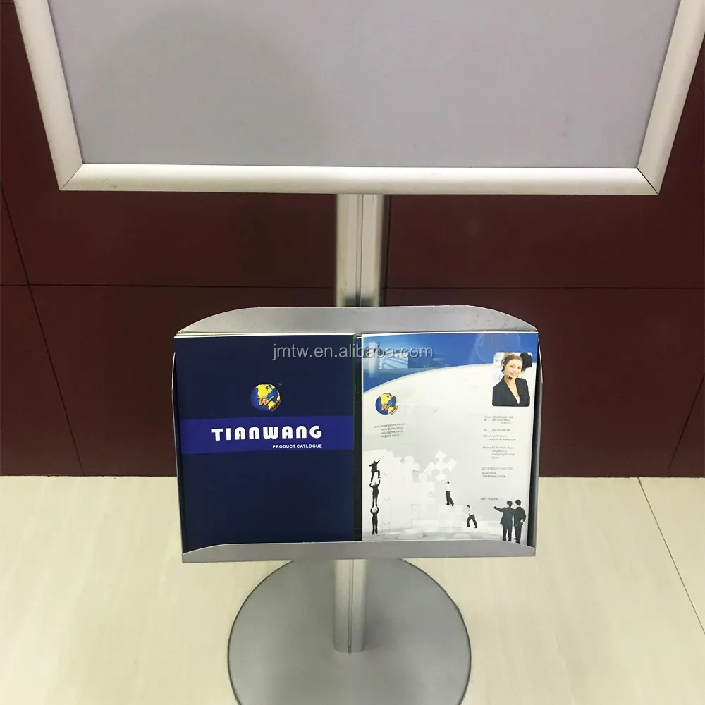 1.8 M Standing Poster Board With Tray A1 Size Snap Display Poster Stand ...