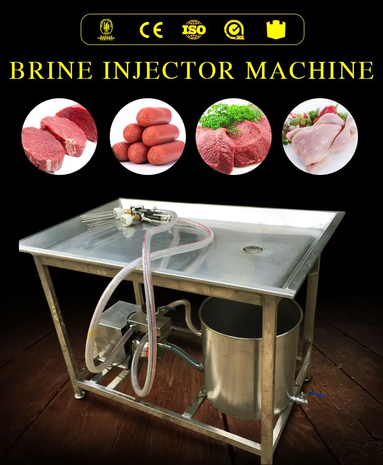 Automatic Meat Brine Injection Manual Brine Injector Saline Injection ...