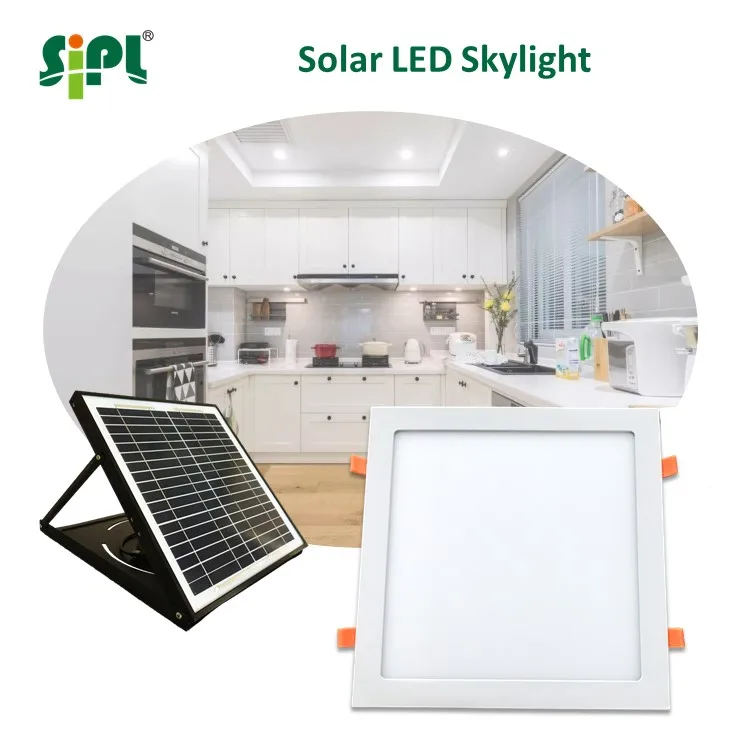 Shaftless Solar Led Skylight Solar Power Automatic Led Skylight For ...