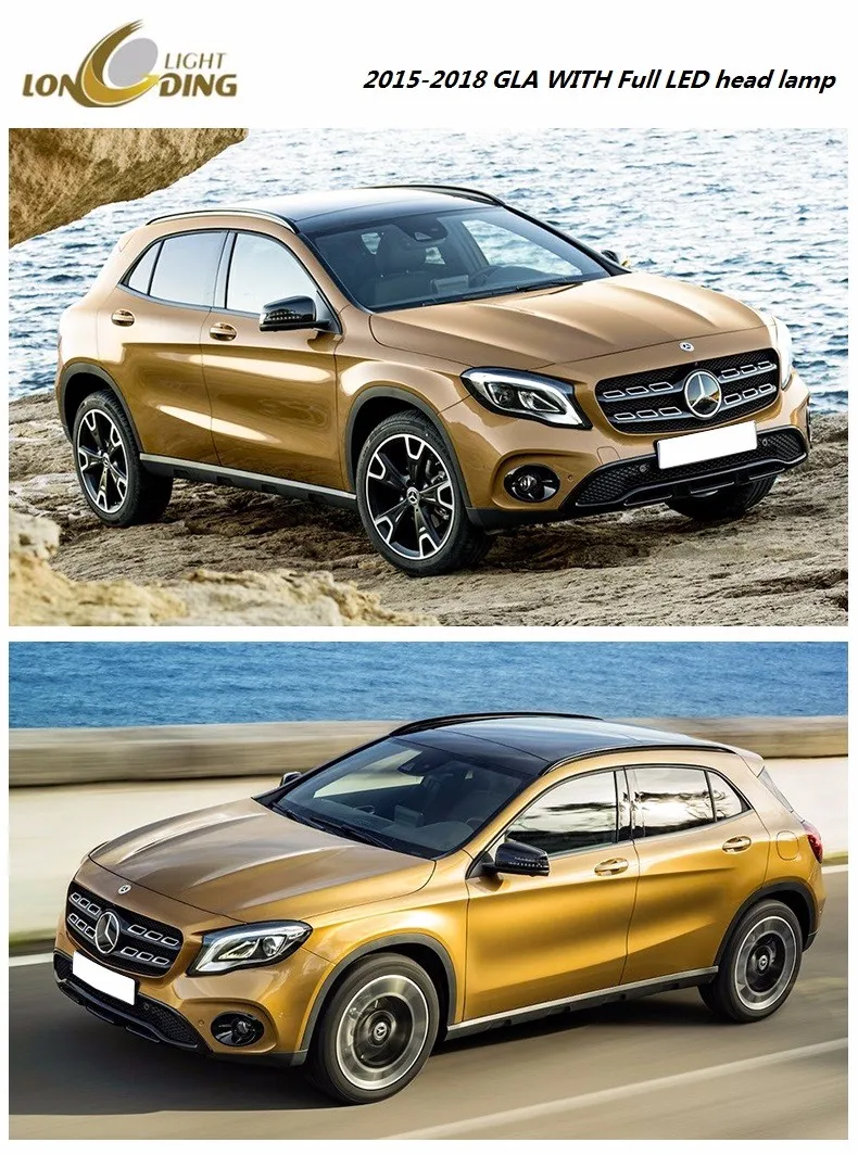 Longding New Design Car Accessories Full Led Head Light For Mercedes ...