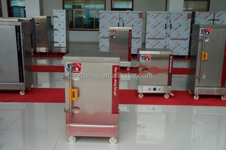 Single Double Door Industrial Electrical Steam Rice Machine/Industrial ...