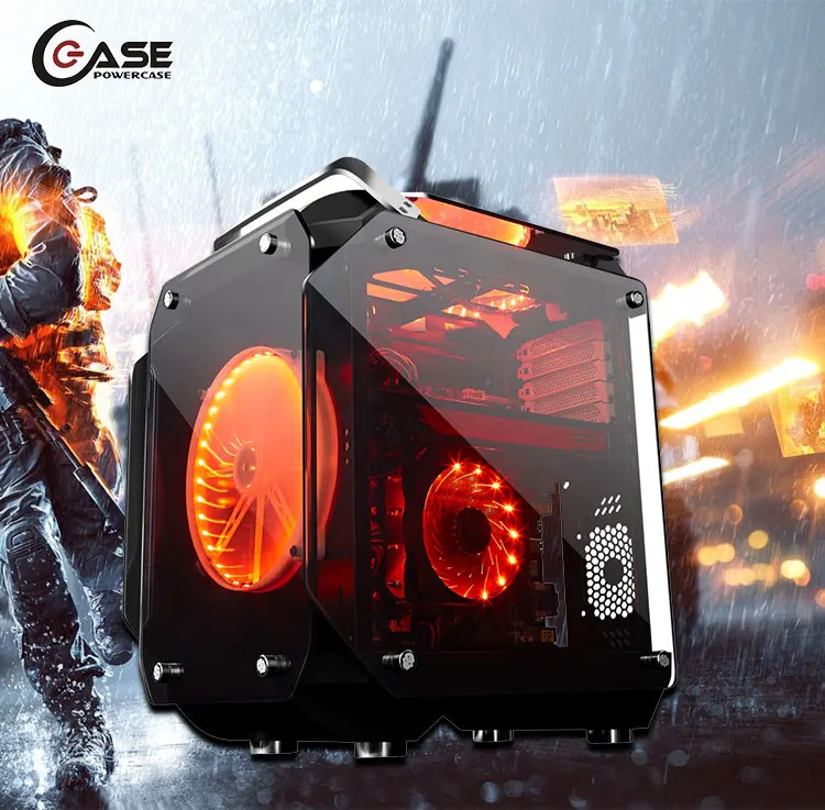 Wholesale High End Desktop Aluminum Full Tower Amazing Diamond Aluminum ...