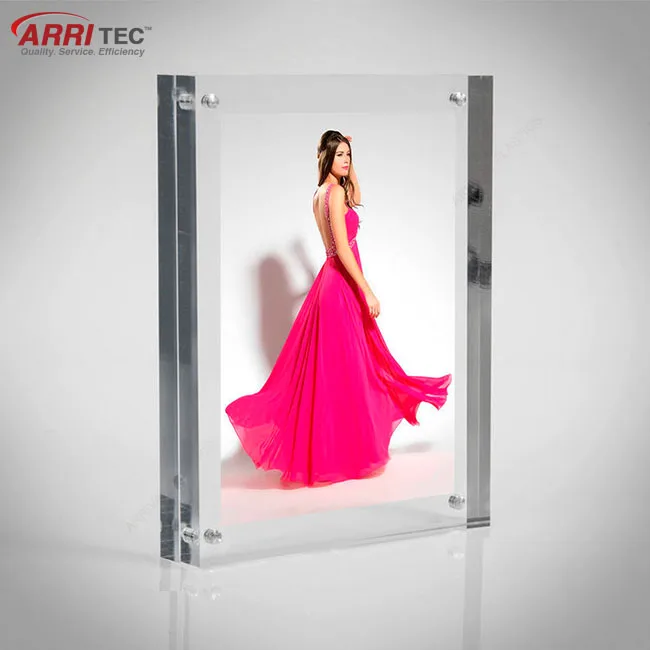 10mm Solid Acrylic Block Magnetic Sign Holder A5 Wholesale - Buy ...