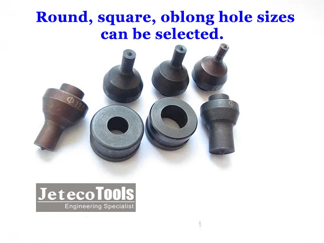 Double Action Hydraulic Hole Puncher Machine For Punching In Stainless ...