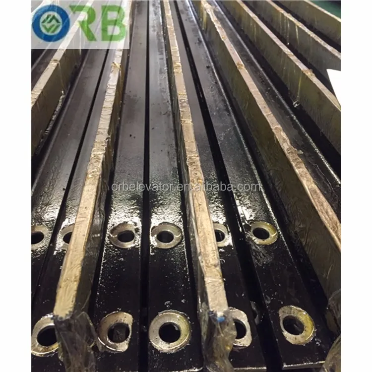 Cold Drawn Marazzi Elevator Guide Rail Price For Elevator Parts - Buy ...