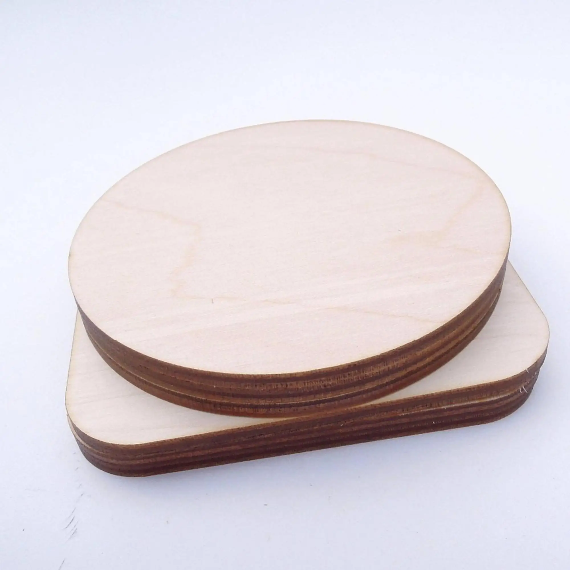 Laser Cut Wood Blank Cutout Shapes for Home Decoration