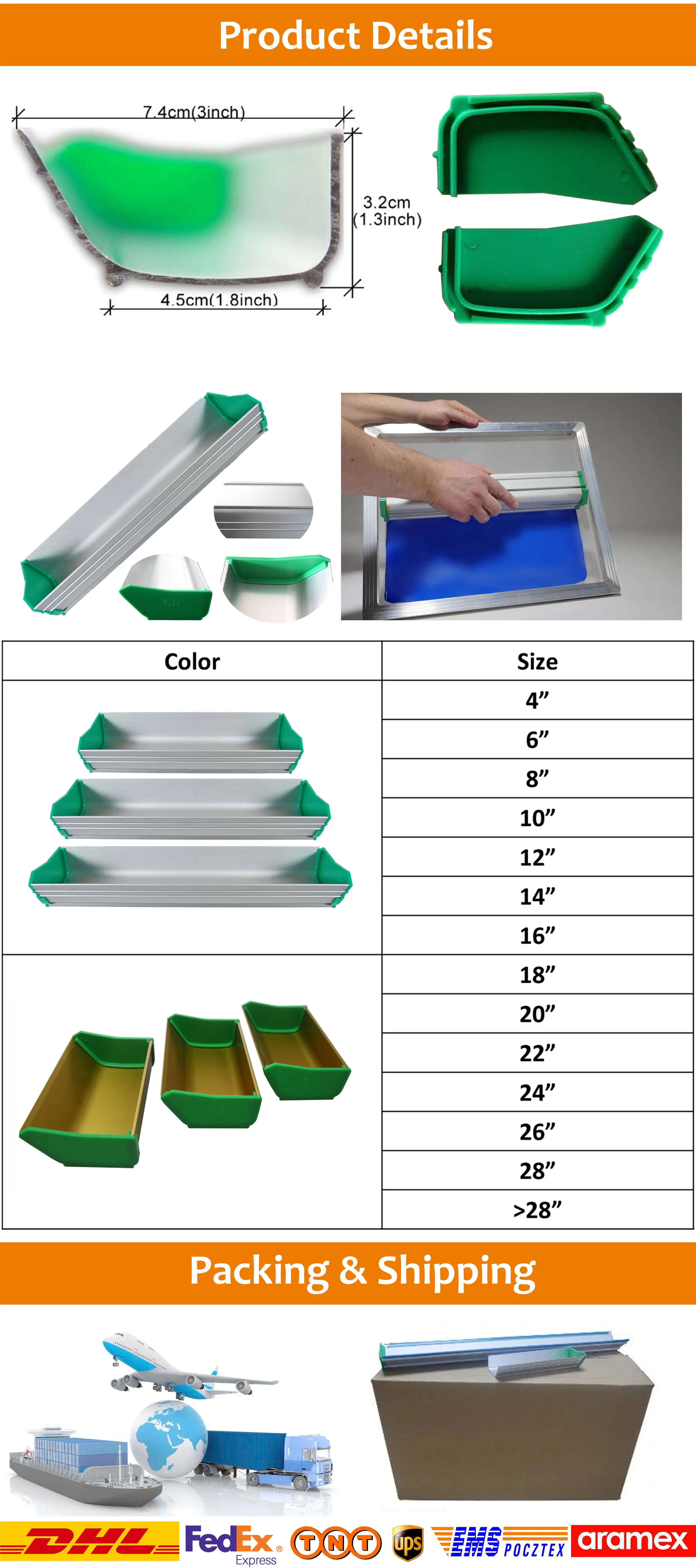 Emulsion Trough for Screen Printing - Efficient Coating
