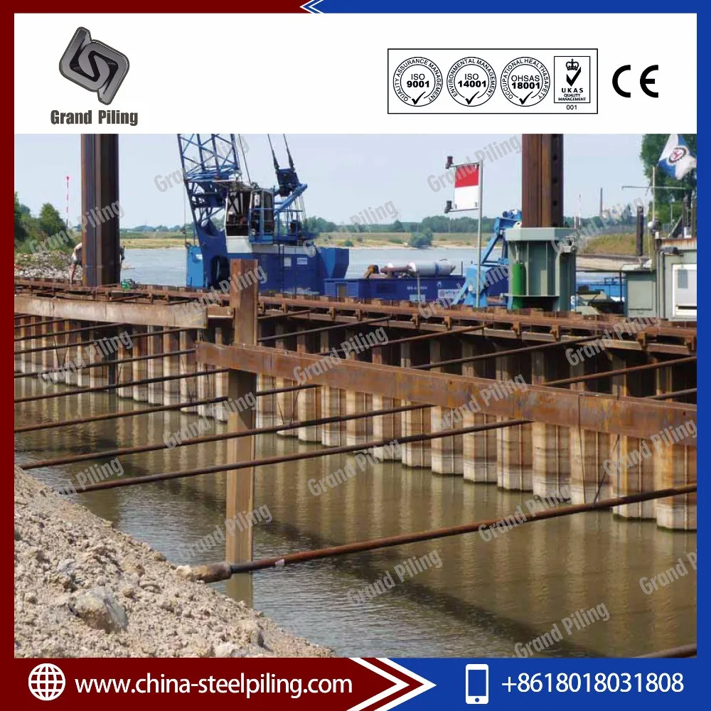 Sheet Piling Tie Rods - Durable and Customizable Steel