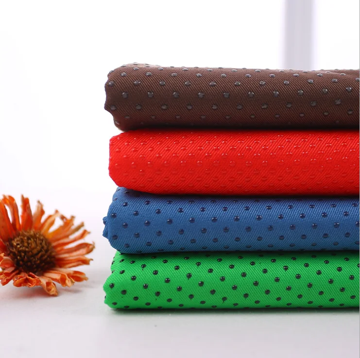 Anti-slip PVC Dots Fabric - Non Slip Silicone Dots Fabric