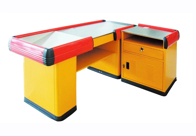 Retail Shop Metal Cashier Counter Table - Buy Metal Cashier Counter ...