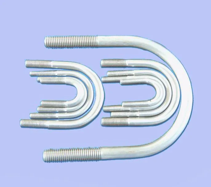 Klem Pipa Bulat Galvanis Putih Dan Biru Baut U/lampu Pipa Tipe U - Buy ...