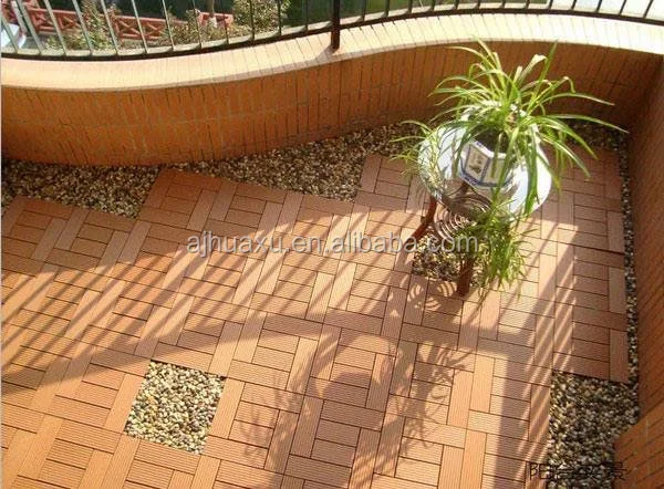 1782503 barato de Wpc enclavamiento cubierta de madera azulejos para ...