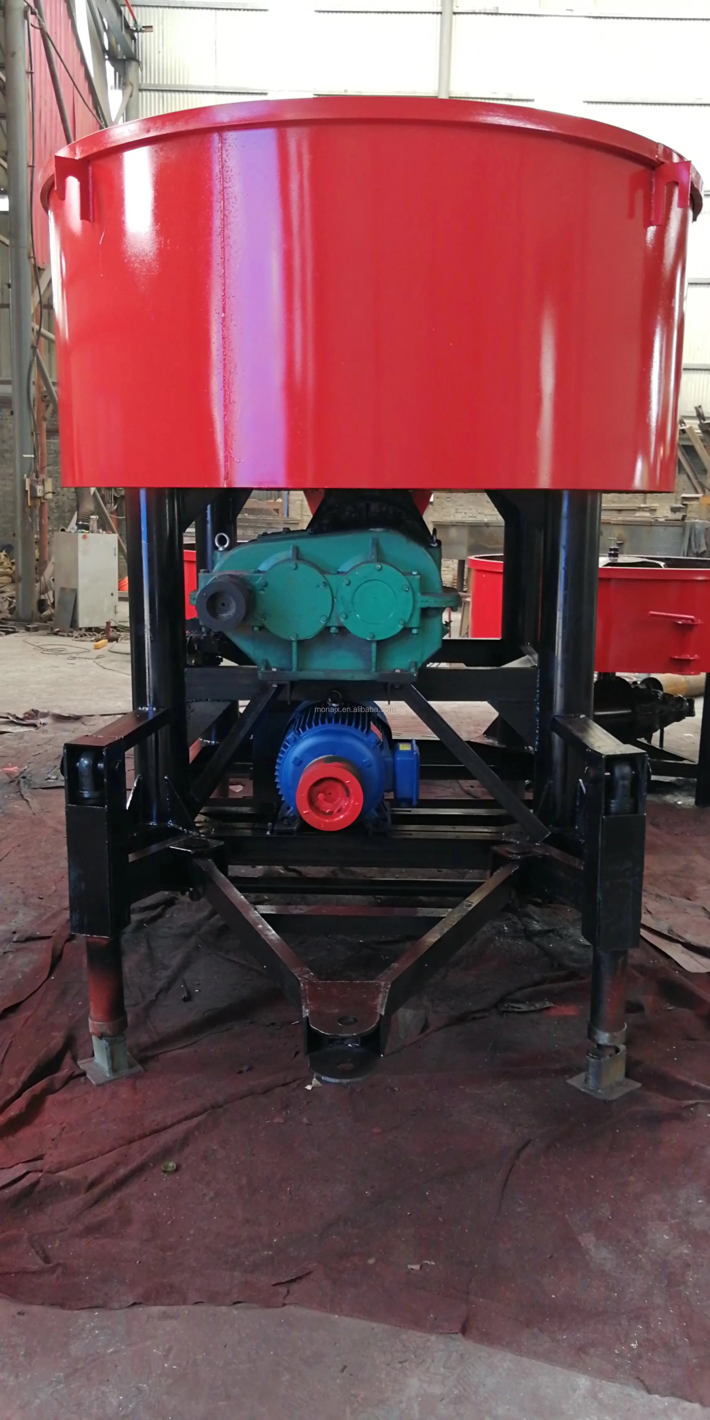 250l-1000l Mortar Concrete Screed Portable Pan Mixer - Buy Mortar Pan ...