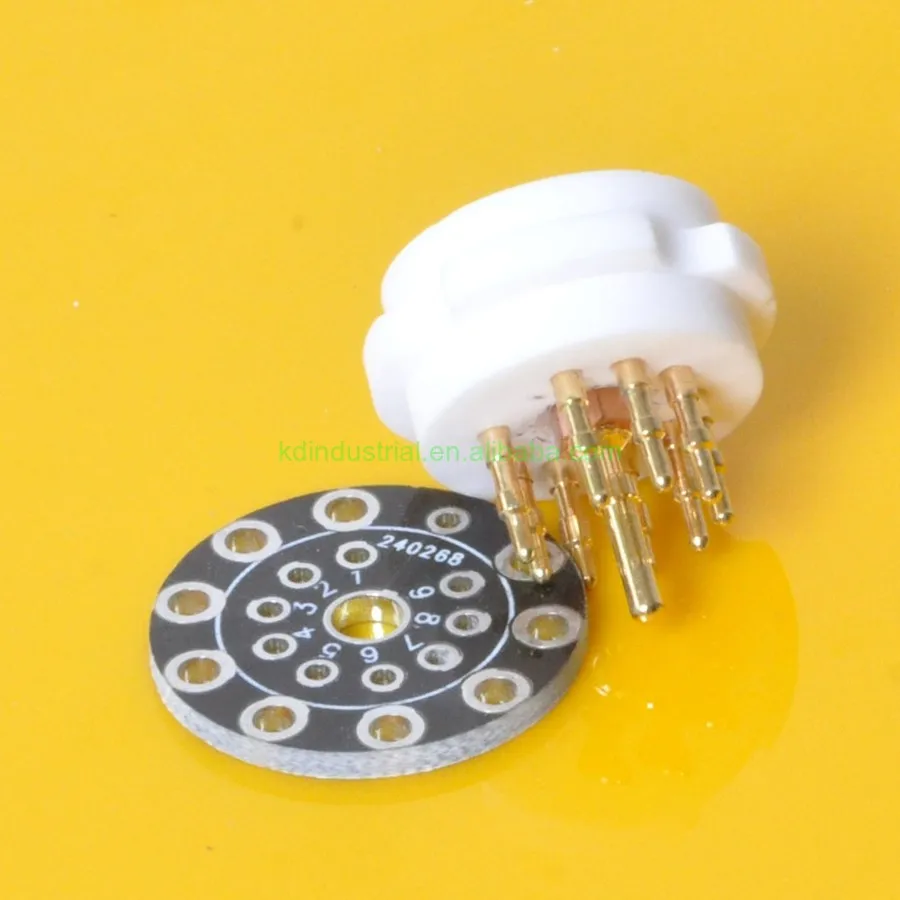 9 Pin Tube Socket PCB Adapter Board for ECC83 12AX7 EL84