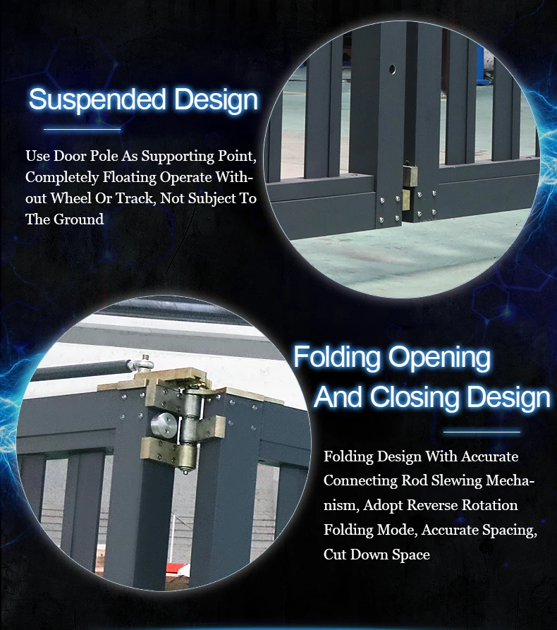 Aluminium Folding Expandable Gate - Durable & Stylish