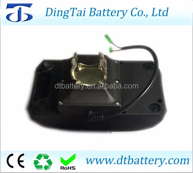 New Frog Case Ebike Battery 36v 10ah 3400mah Cells 18650 Li-ion Battery ...