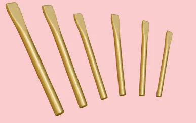 Non Sparking Safety Flat Chisel - Albr, Brass, Copper