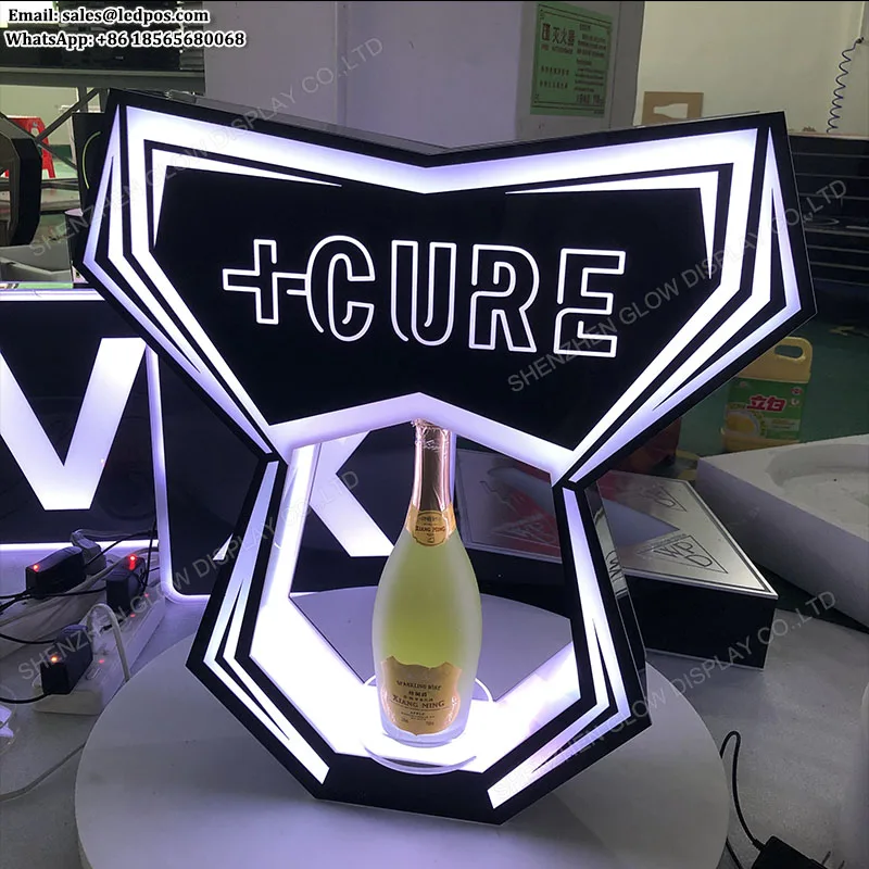 Wholesale Customized Logo Led Champagne Glorifier Display Vip Diesel ...