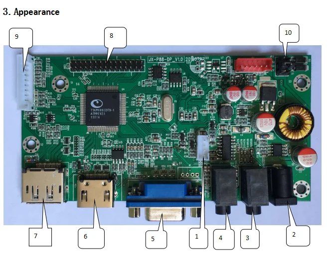 Universal 1920*1080 HD MI DP VGA Resolution LCD Display Monitor ...