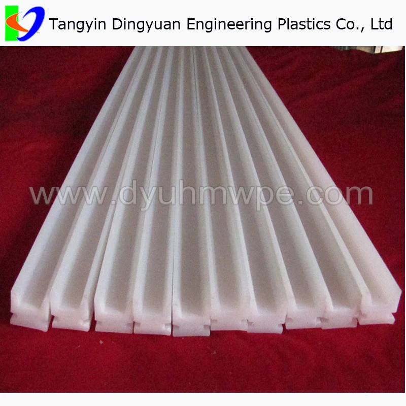 Manufacturer Uhmw Plastic Guide Rail/conveyor Guide Rails/plastic Chain ...