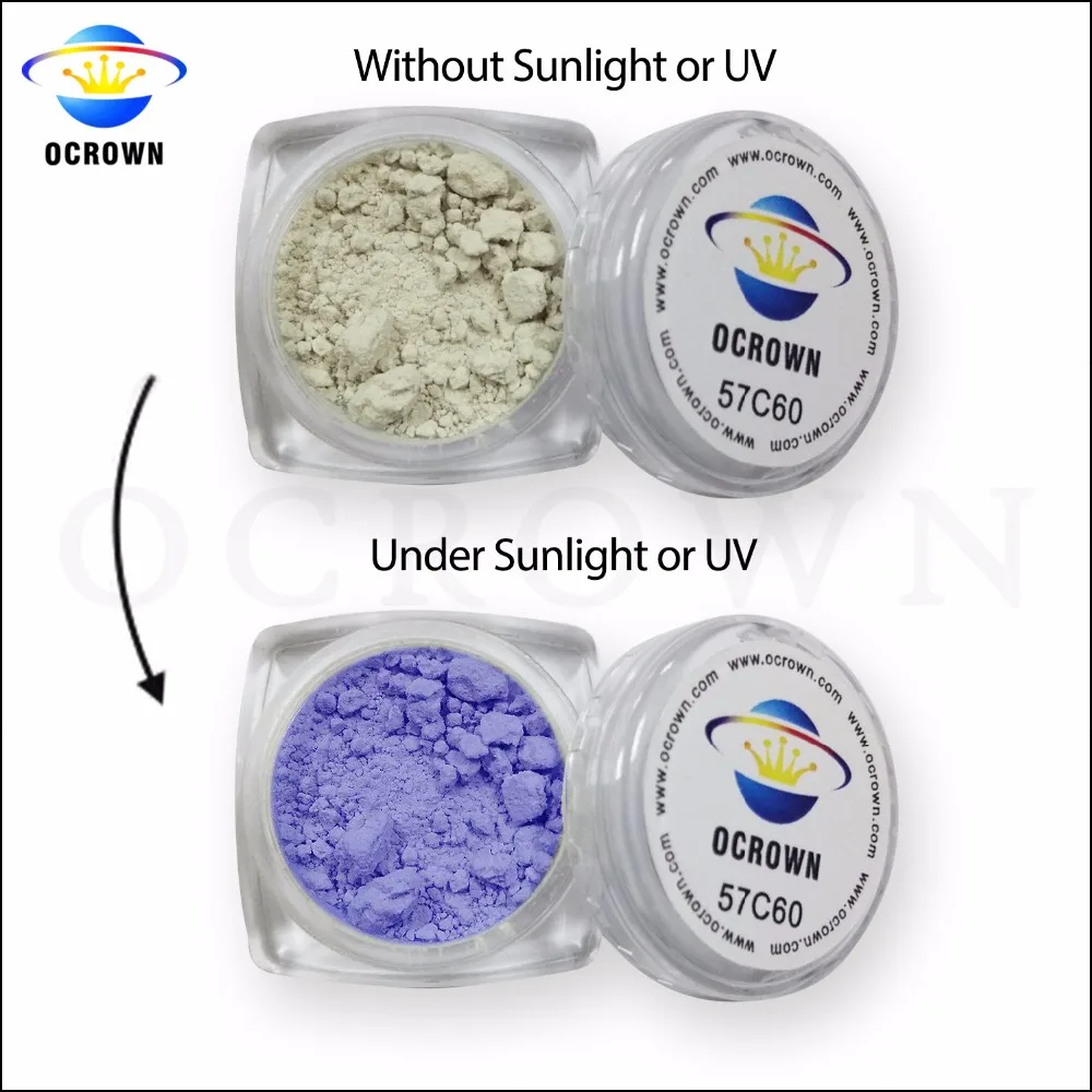 UV Photochromic Powder - Sunlight Sensitive Pigments