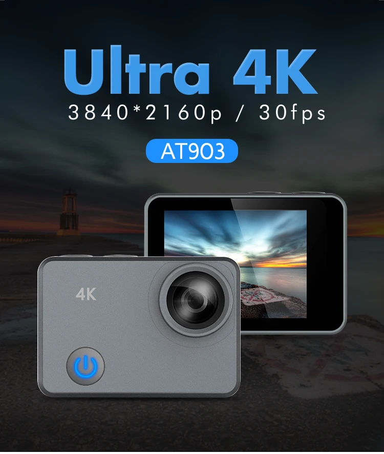 Action Cam 4k Wireless Video Camera Go 40M Waterproof Pro Camera ...