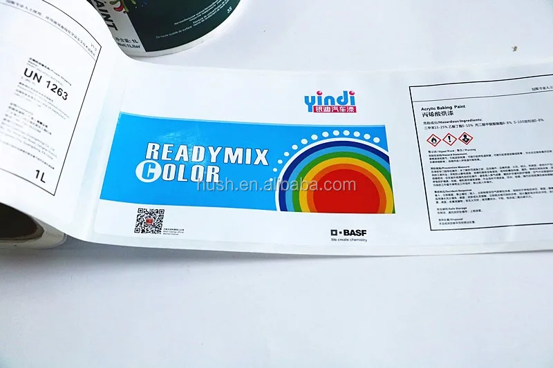 New Style Colorful Paint Stickers,High Quality Rolled Label,Car Paint ...