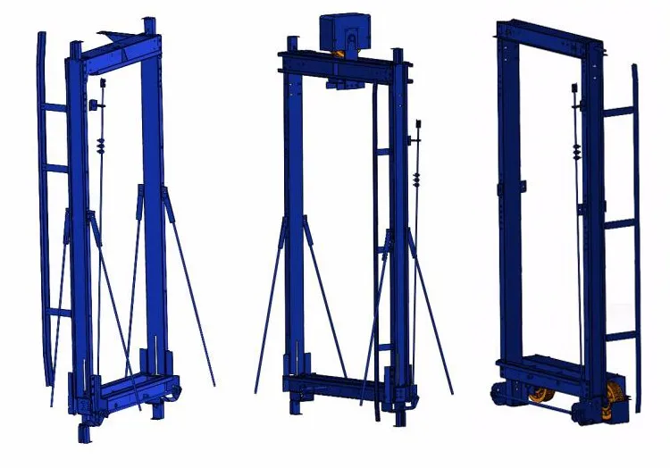 NOVA Super quality factory price elevator cabin car frame manufacturer ...