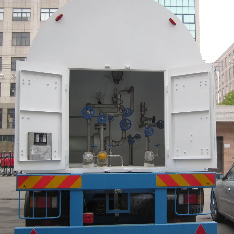 Cryogenic Semi Trailer Tanker Truck - Liquid Nitrogen/oxygen/argon