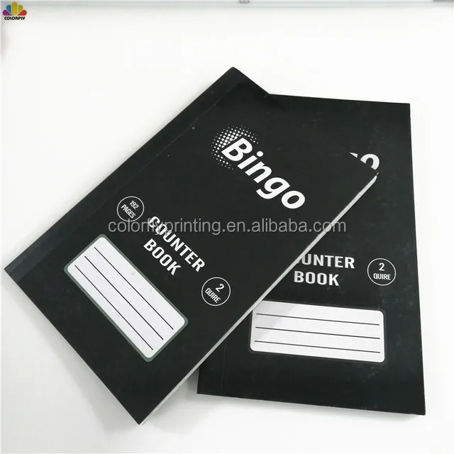 Tape Binding Manuscript Book - 2 Quire A4 Counter Book