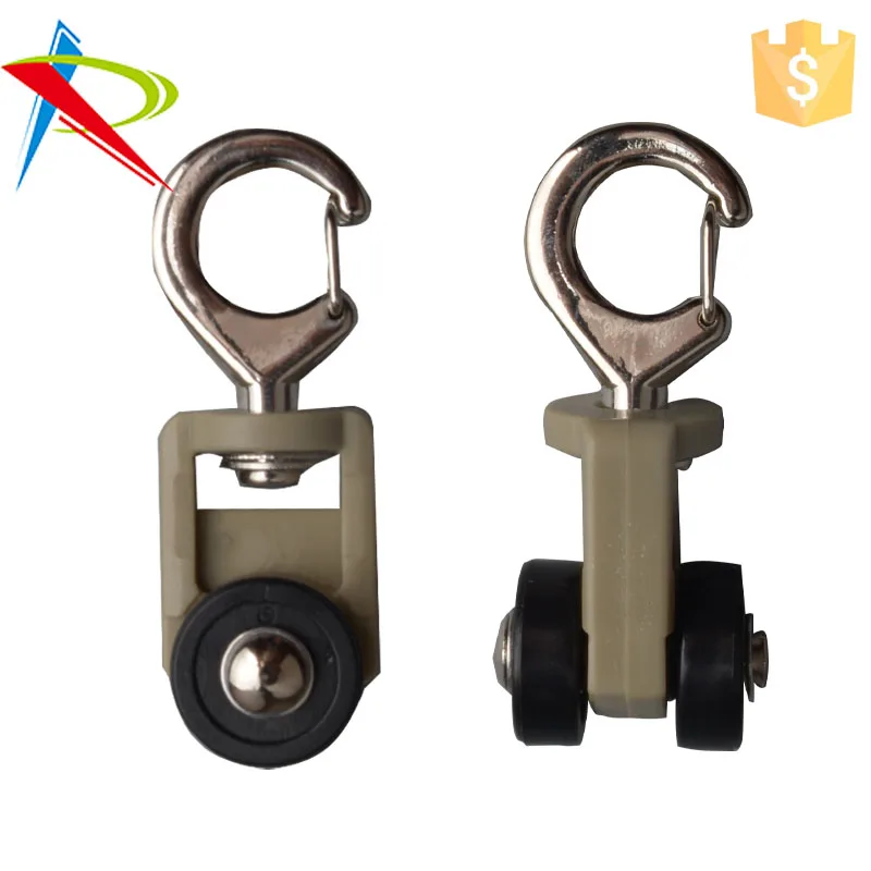 Stainless Steel Durable Window Curtain Track Rail Rollers,Plastic ...