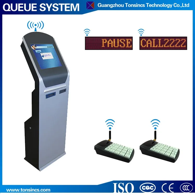 17 Inch Automatic Queue Ticket Dispenser Machine With Sms Service - Buy ...