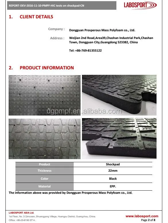 Epp Foam Flooring Heat Insulation Panel - Buy Epp Foam Heat Resistant ...