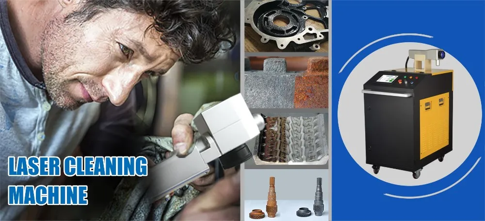 200W Laser Descaling Machine by Laser Cleaning Equipment