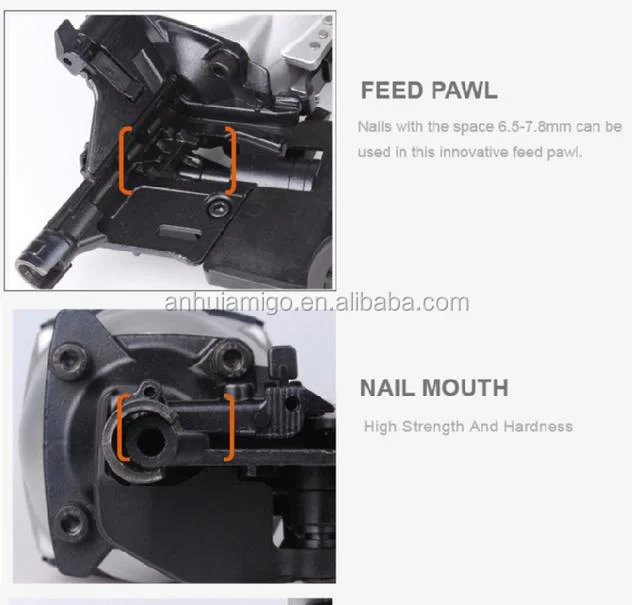 Decorative Nail Gun Coil Nailer Air Nail Gun Spare Parts - Buy Air Nail ...