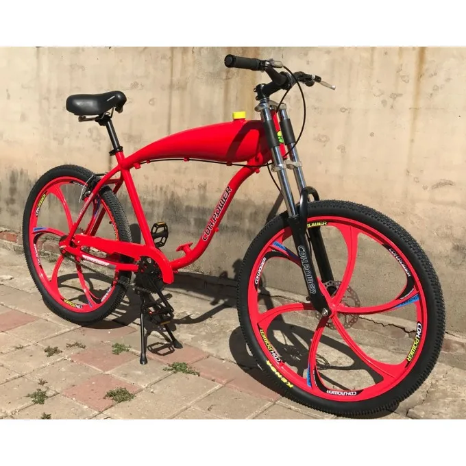 Gas Tank Frame Motorized Bicycle,80cc Motorized Bicycle - Buy Motorized ...