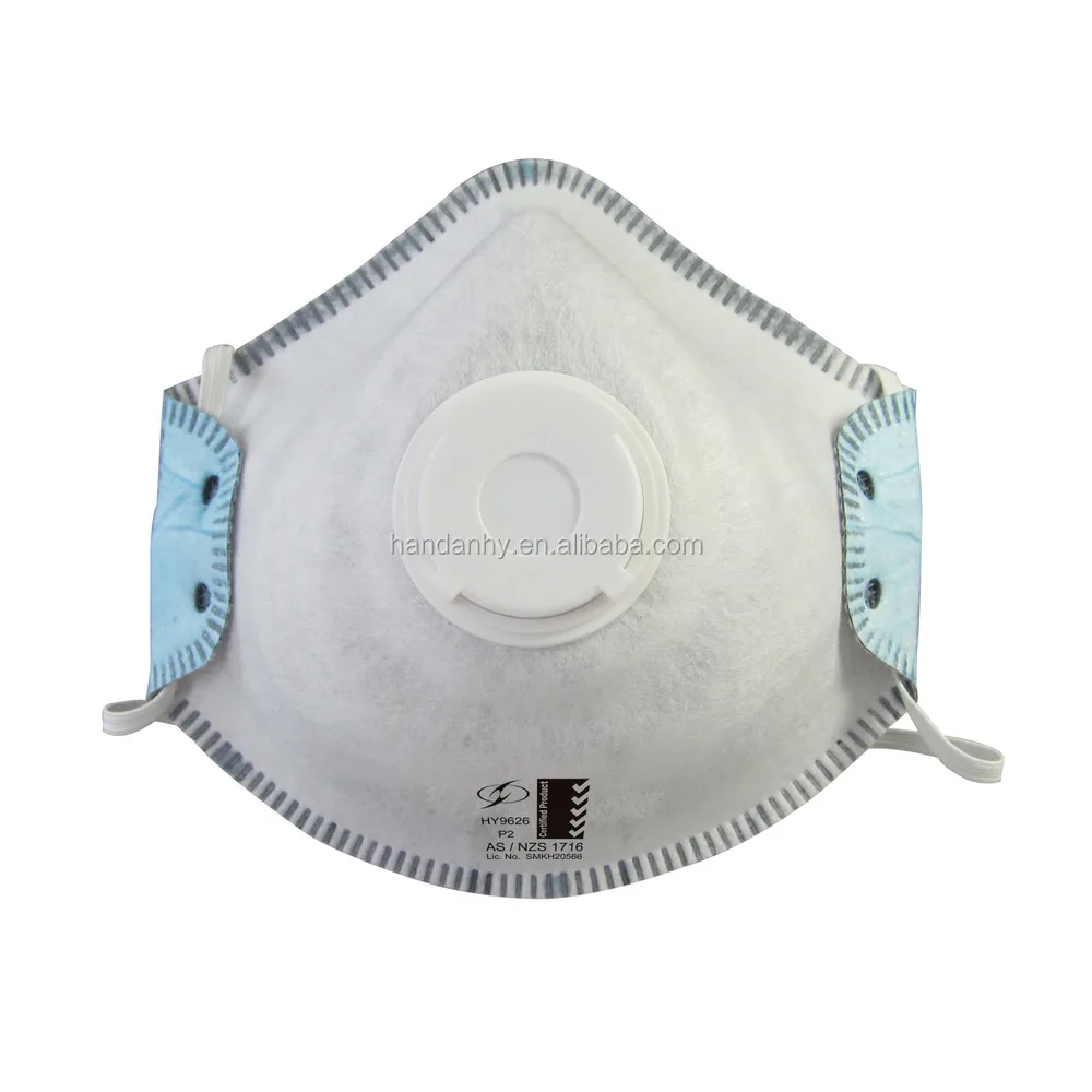 Australian P2 Moulded Disposable Mask With Valve And Carbon - Buy En149 ...